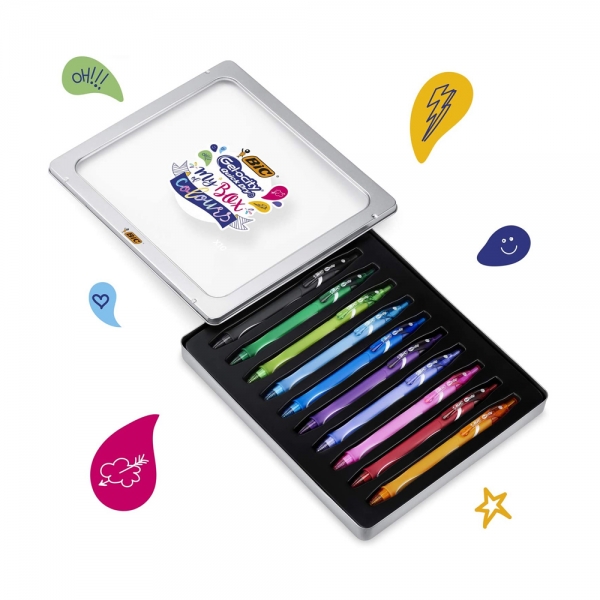 BIC Gel-ocity Quick Dry Set Penne Gel Colorate | NonSoloCarta
